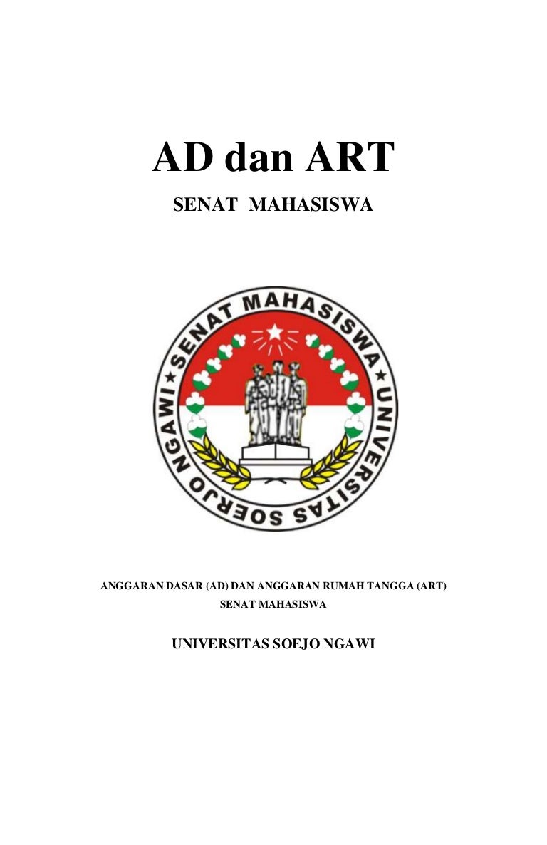 Contoh Ad Art Organisasi Riset