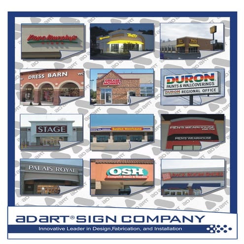 Ad Art Sign Company Brochure1sm | PDF