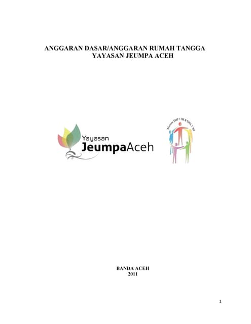 Contoh Draft A D A R T | PDF