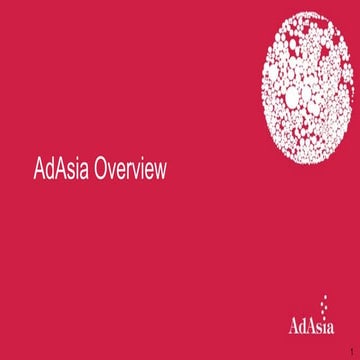 AdAsia Communications Overview | PDF