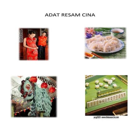 Adat kaum cina | PPTX