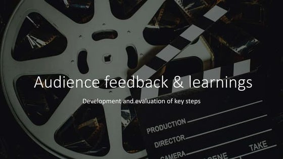 Short film audience feedback | PPT