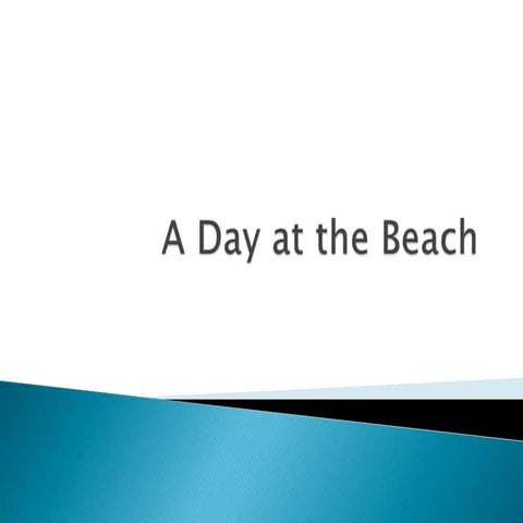 A day at the beach | PPT