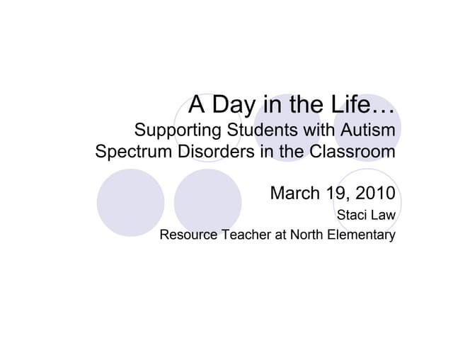 Teaching students with special needs | PPT