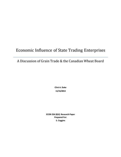 Lecture 1: Introduction to International Trade | PPT