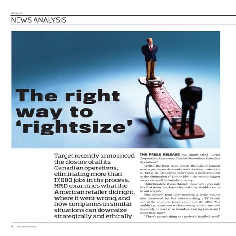 Writing Sample 2 - News Analysis, Target Canada | PDF