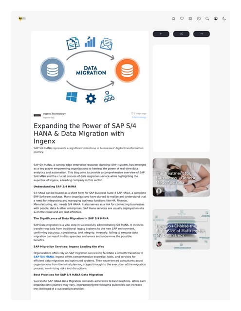 Transforming Business Efficiency: A Comprehensive Approach to S4HANA | PPT