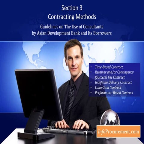 Guidelines on The Use of Consultants by Asian Development Bank and Its ...