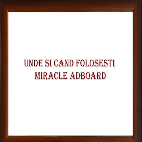 Miracle Adboard | PPT
