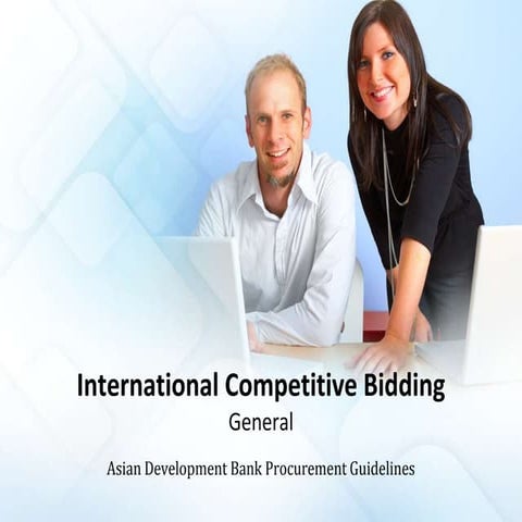 Adb procurement guidelines icb-a | PPTX