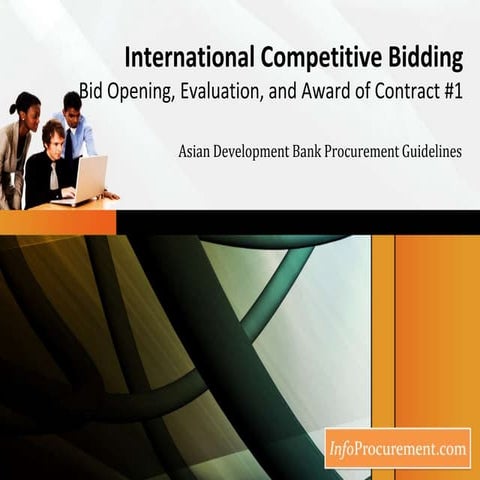 Adb procurement guidelines icb-c1 | PPTX