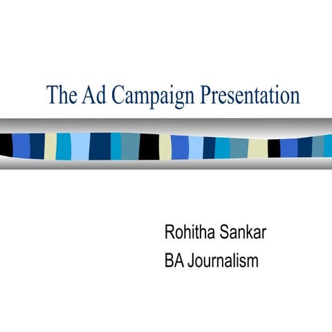 Ad campaign guidelines | PPT