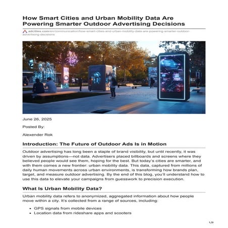 adcities.com-How Smart Cities and Urban Mobility Data Are Powering ...