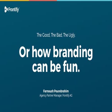 How branding can be fun – brand management in the digital age | PPT