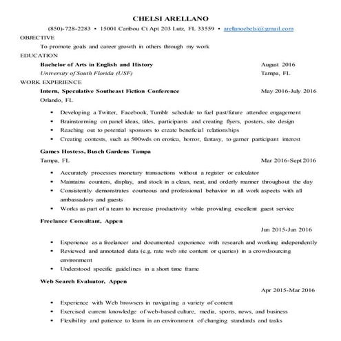 Resume Linkedin | PDF