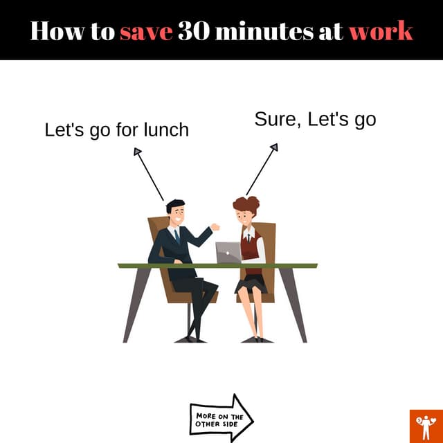 How to save 30 minutes at work | PDF