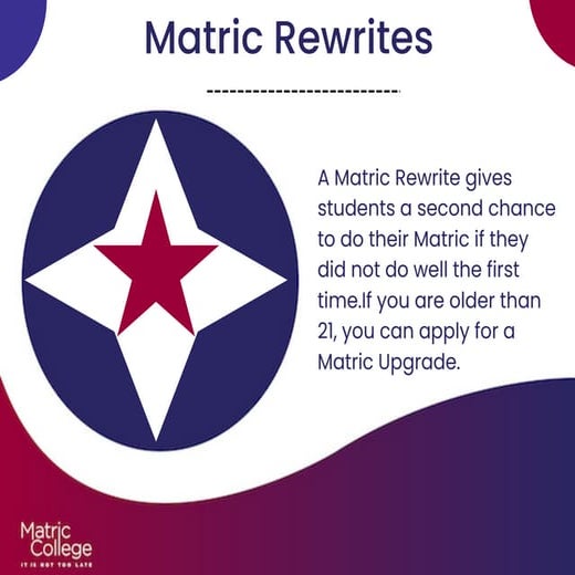 Matric Rewrites | PDF