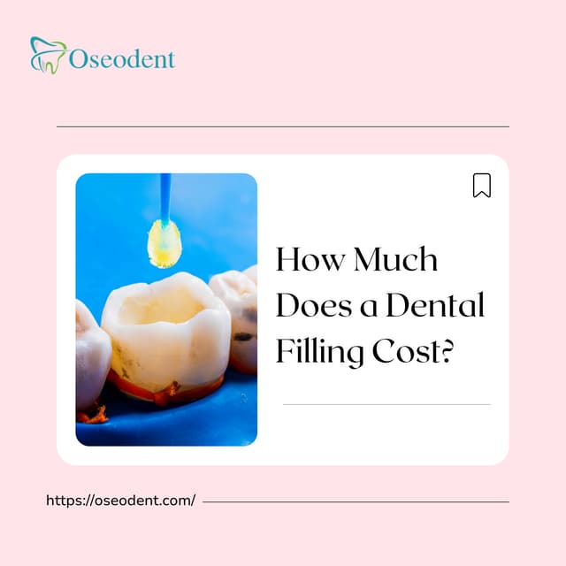 How Much Does a Dental Filling Cost in US | PDF