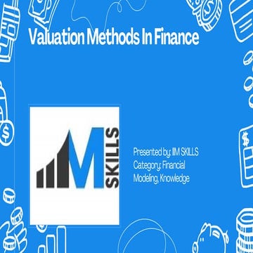 Valuation methods in finance | PDF