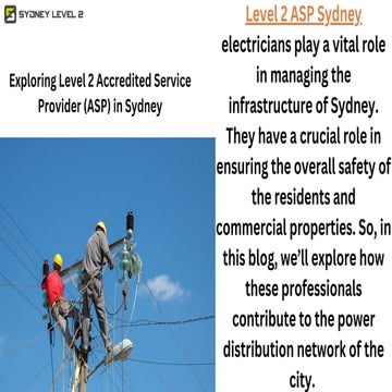 Level 2 Asp Sydney Ppt