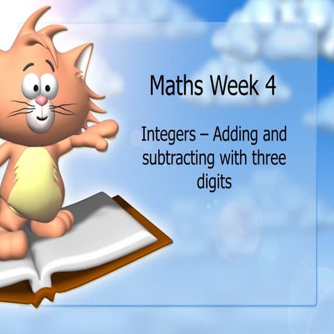 Add and subtract integers week 4.pptx (full version) | PPTX