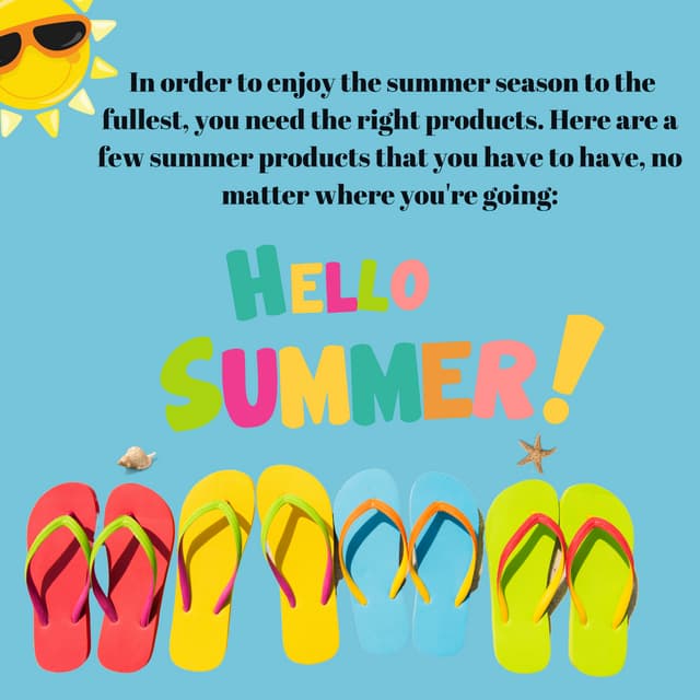 SUMMER ESSENTIALS | PDF