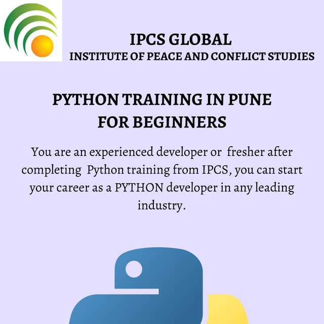IPCS GLOBAL PYTHON IN PUNE | PDF IPCS GLOBAL PYTHON IN PUNE | PDF