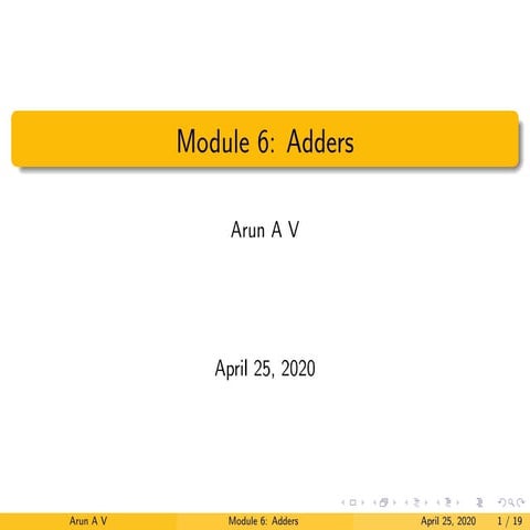 Adders (1).pdf | Technology & Computing