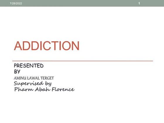 Biology investigatory project xii on Drug Addiction | PDF