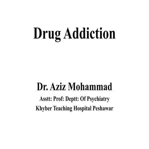 Addiction, Opioids, Cannabis, Cocaine, Alcohol, Stimulants.ppt ...