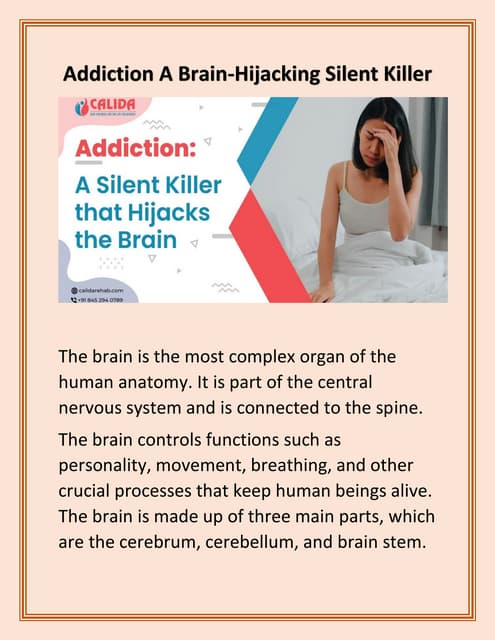 Drugs Addiction On Brain And How It Affects The Brain! | PDF | Brain ...