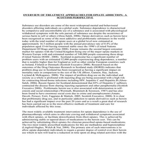 Addiction Essay | DOC