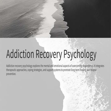 “Addiction Recovery Psychology: Understanding the Psychological ...