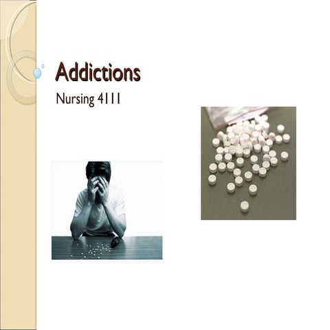 Addictions Presentation | PPT