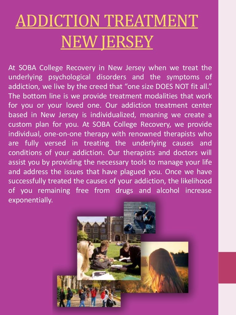 Addiction Treatment New Jersey