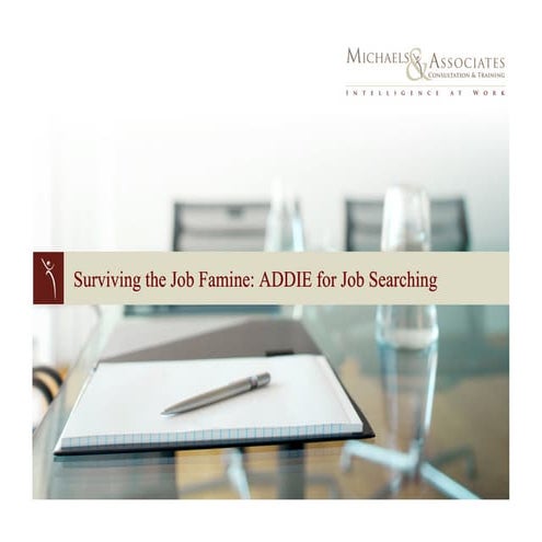 Addie For Job Searching | PDF