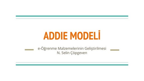 Addie model | PPT