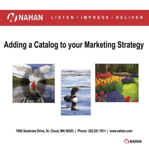 Adding a catalog to your marketing strategy | PPTX