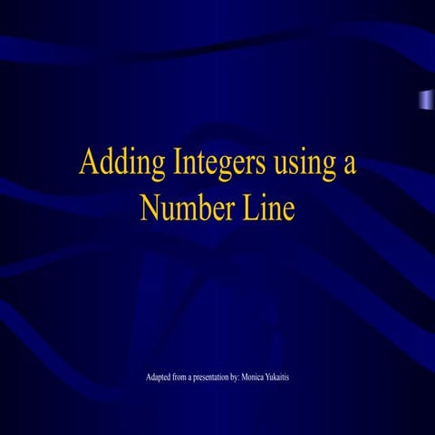 Adding integers | PPT | Programming Languages | Computing