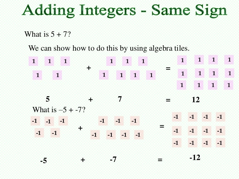 adding-integers