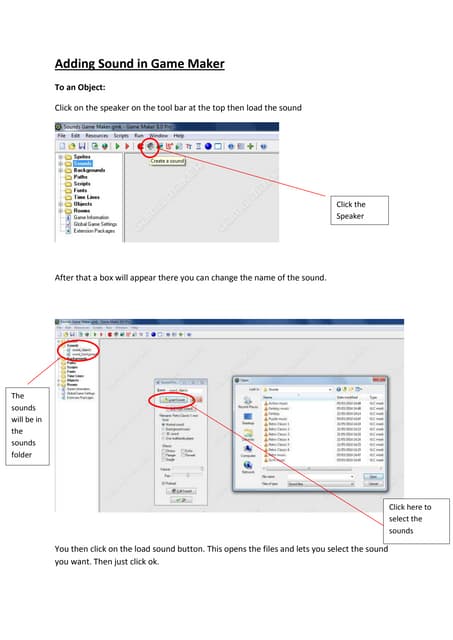 Adding Sound In Game Maker Pdf