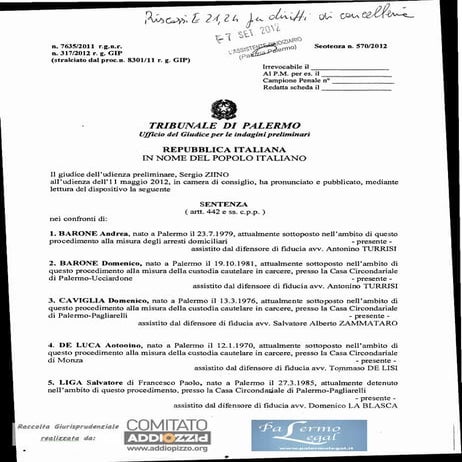 Addio pizzo sentenza 570 2012.compressed | PDF