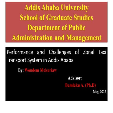 Addis ababa university | PDF