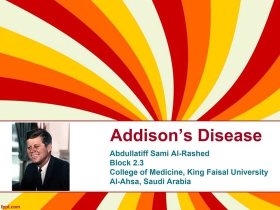 Addisons disease | PPT