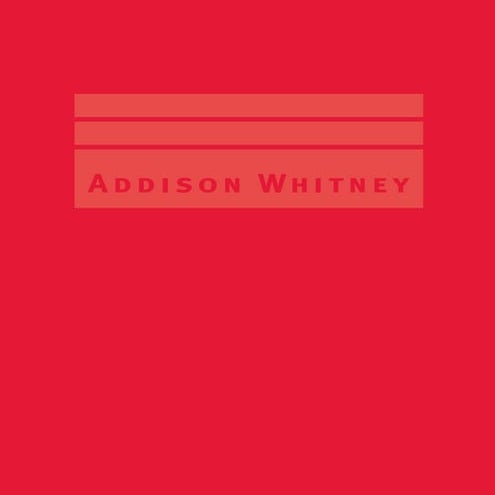 Addison Whitney LLC | PDF