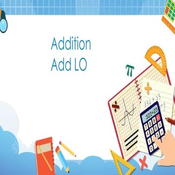 Addition-Grade III Powerpoint CBSE Use it for | PPTX