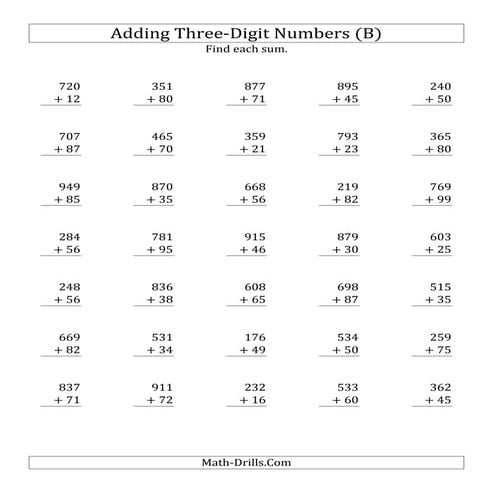 Addition | PDF | Free Download