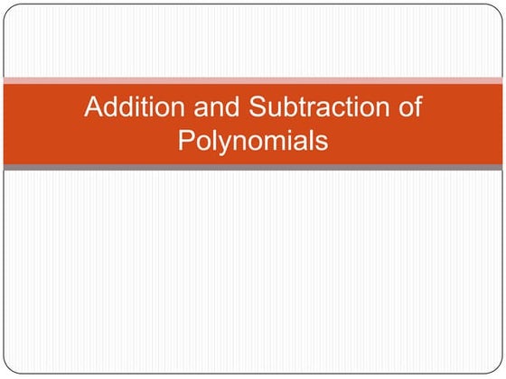 Multiplying polynomials | PPTX