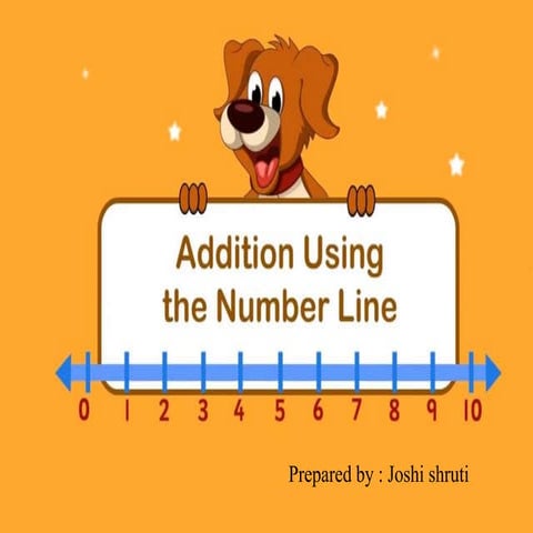 Addition numberline | PPT