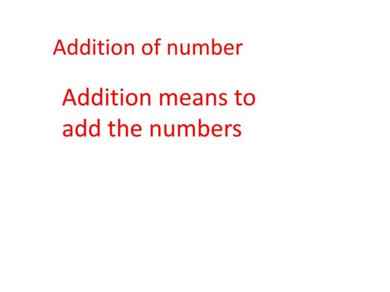 Addition with sums up to 18 | PPTX